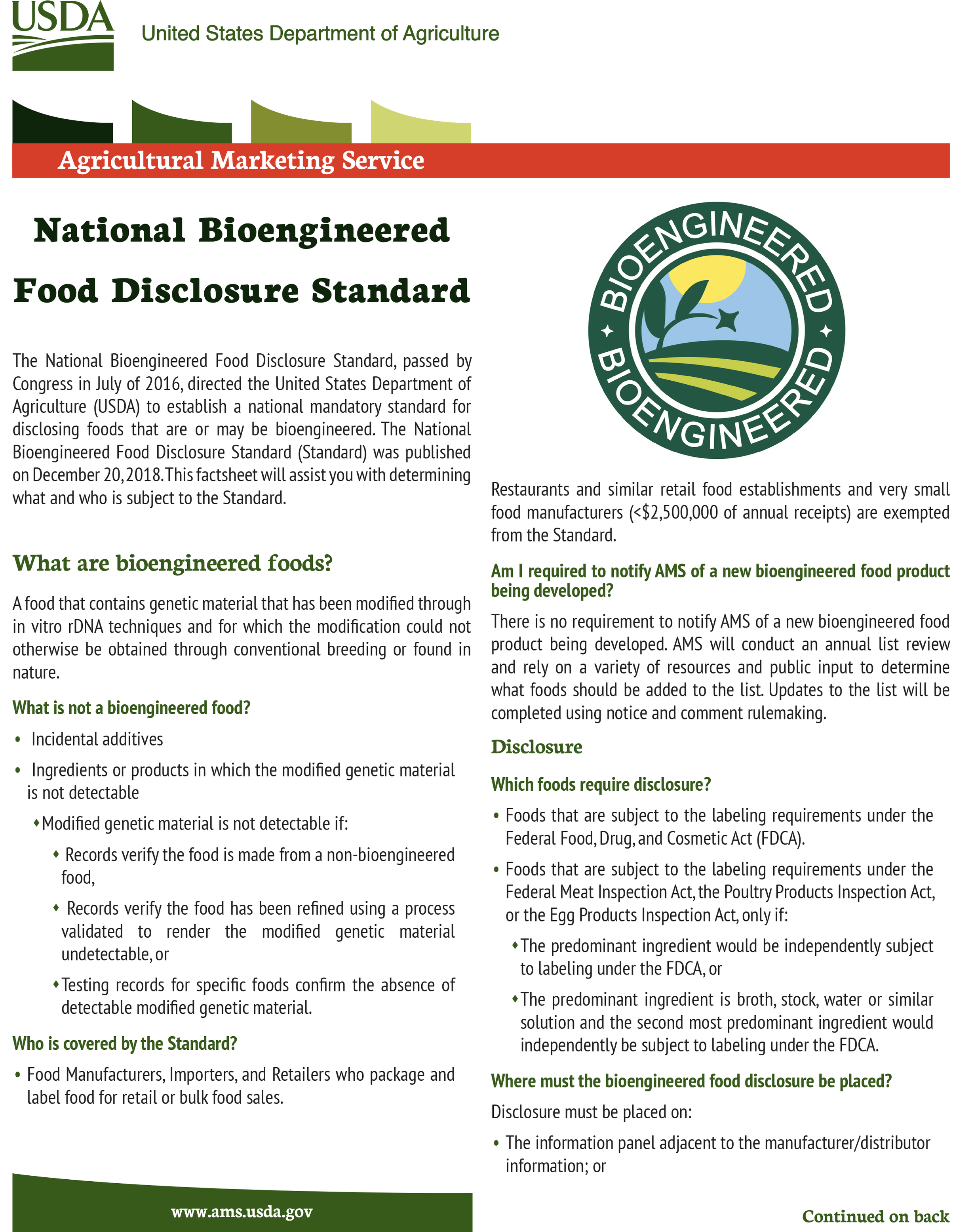 GMO Fact Chart – Acadian Kitchens