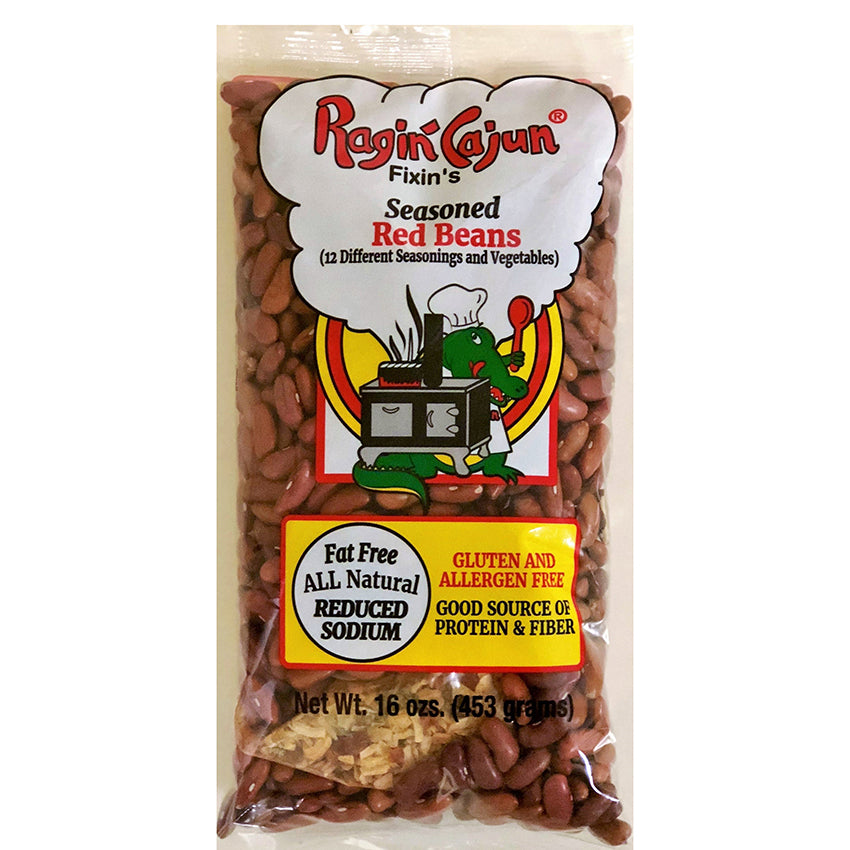 Ragin' Cajun Fixin's™ Seasoned Red Beans 16 oz – Ragin' Cajun and Cajun ...